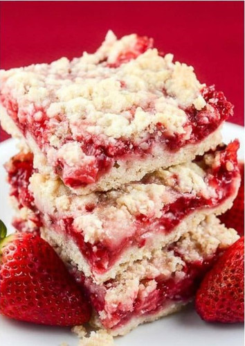 Strawberry Bars | My Site