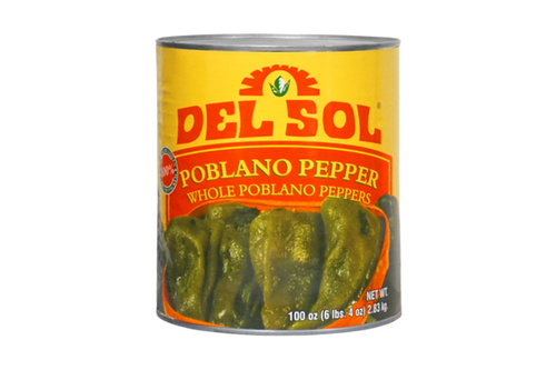 Del Sol Poblano Peppers | Victoria Pacific