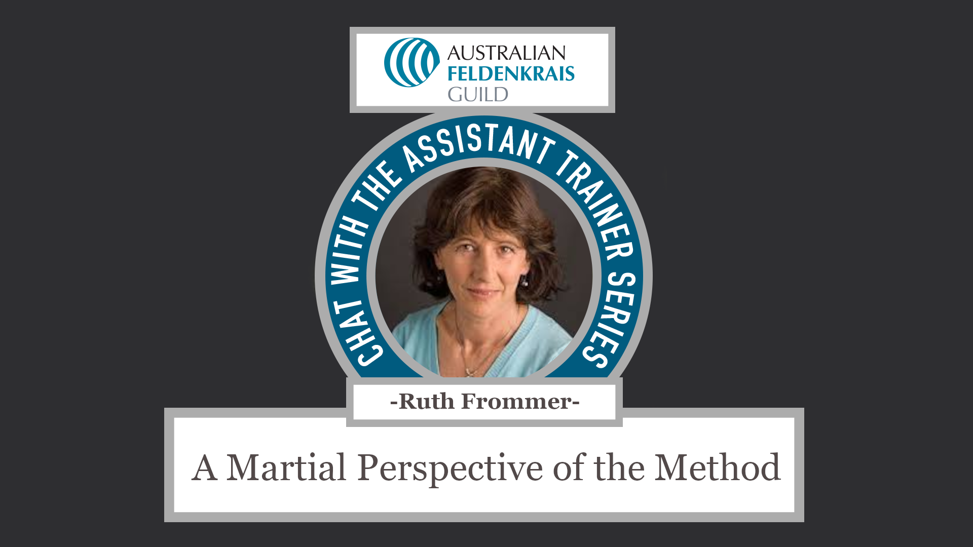 Chat with the Assistant Trainer - Ruth Frommer | AFG Inc