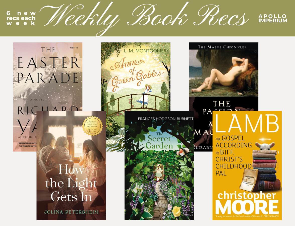 Weekly Book Recs 15-2025: Easter | Apollo Imperium