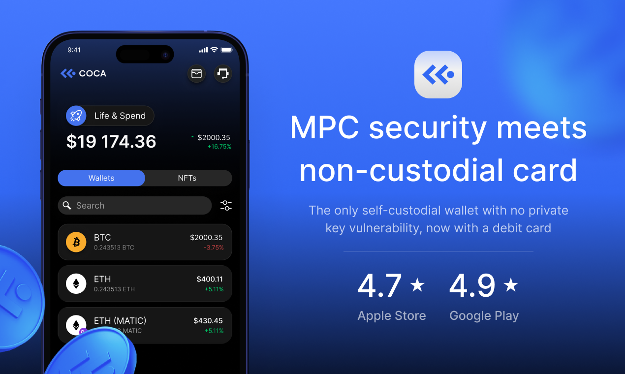 COCA Wallet: MPC security meets non-custodial card