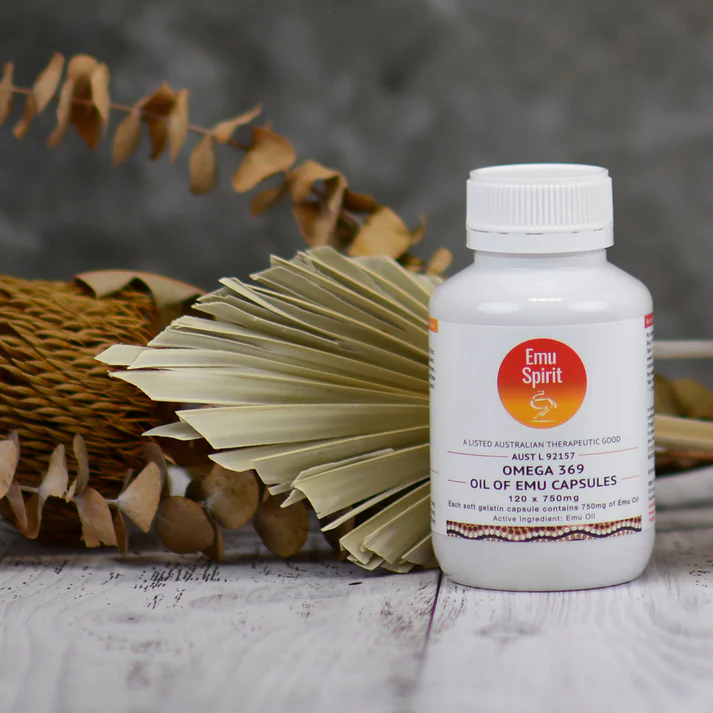 Emu Spirit Emu Oil - 750- mg - 120 caps| Rooted Nutrition