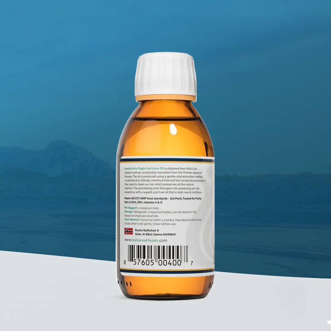 Rosita Extra Virgin Cod Liver Oil - 5 oz | Rooted Nutrition