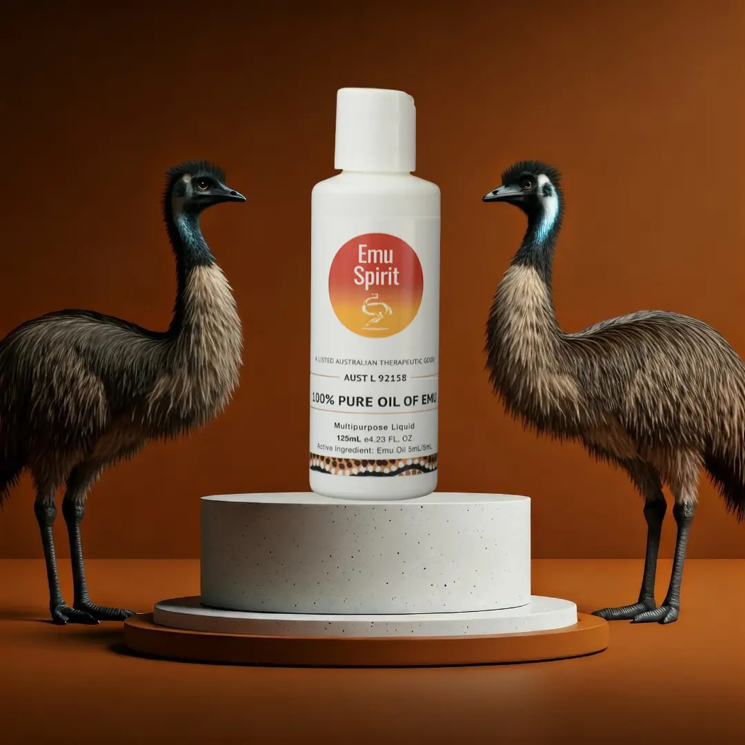 Emu Spirit Emu Oil - Unrefined- 4 oz | Rooted Nutrition