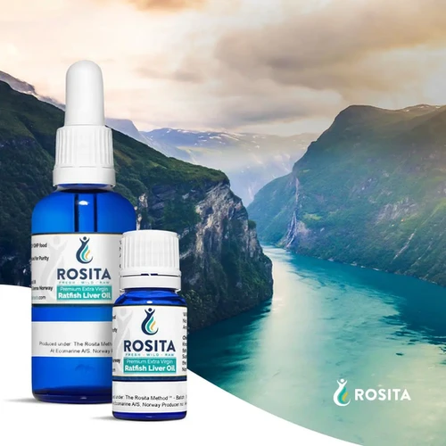 Rosita Ratfish Oil - Wild And Raw - 10 ml | Rooted Nutrition