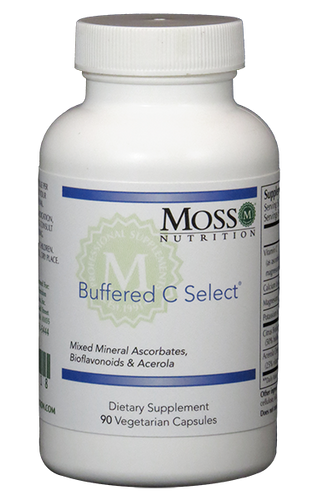 Moss Nutrition Buffered C Select - 90 ct | Rooted Nutrition