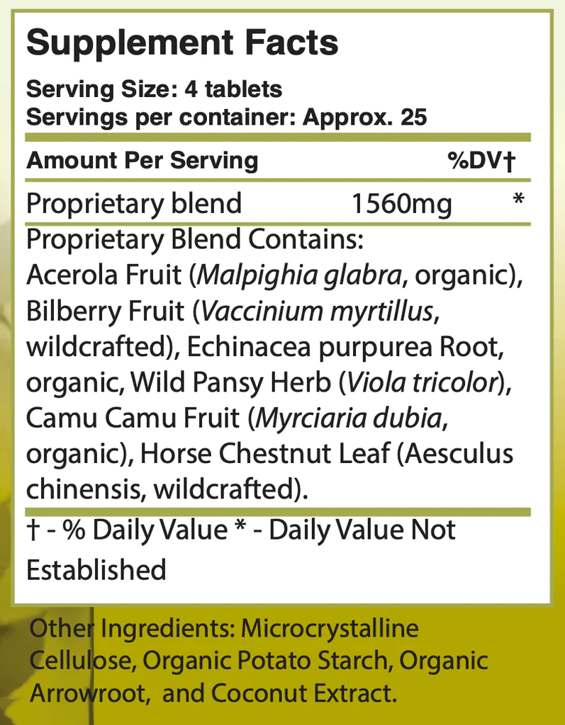 Nutriplex Formulas Flavo-C - 100 tablets | Rooted Nutrition