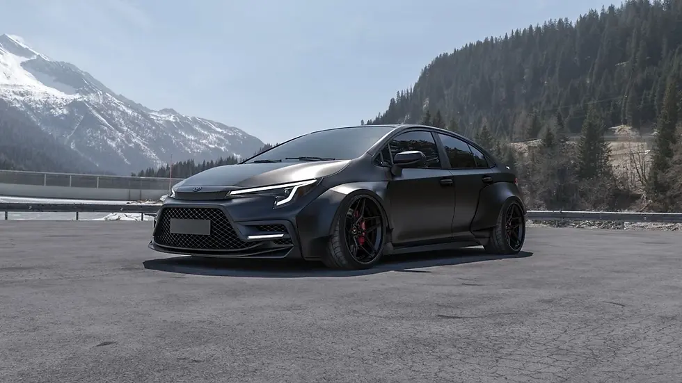 Introducing Our Widebody Kit for Toyota Corolla E210 Sedan: A Perfect ...