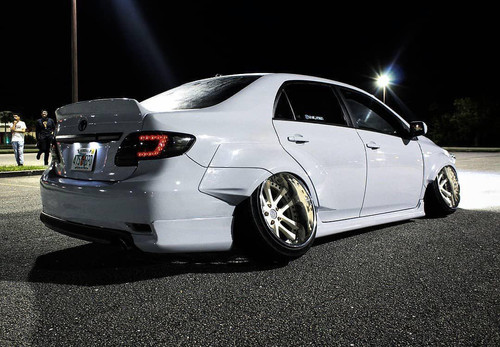 Toyota Corolla E140 2006 2013 Rear Ducktail Spoiler