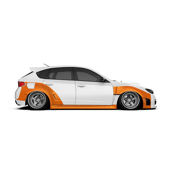 Subaru Impreza WRX STI 2007 2013 Widebody Kit Krotov Widebody Kits