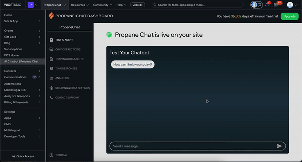 Using PropaneChat's Supplementary Training Documents
