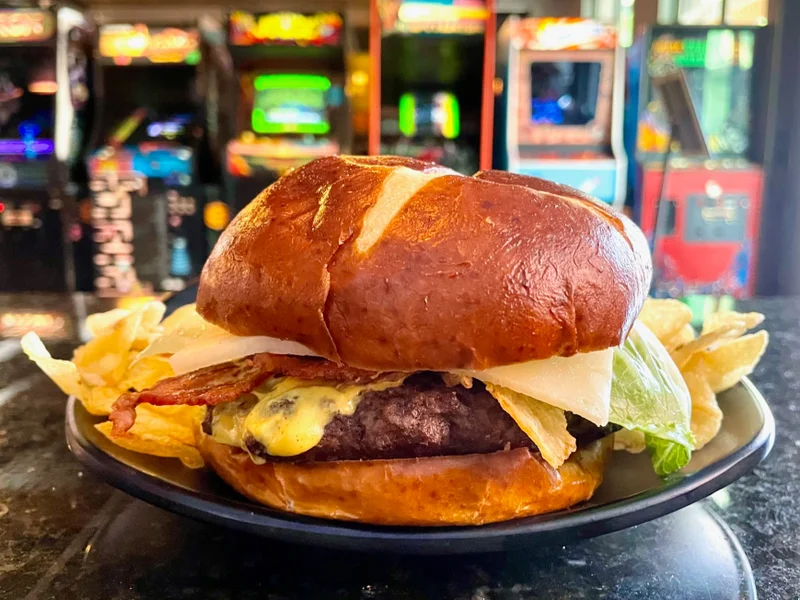 EAT + DRINK | Arcade 92 Retro Arcade, Bar + Restaurant