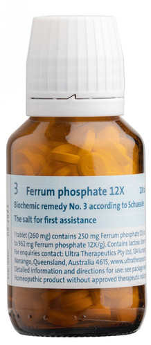 No. 3 Ferrum Phosphate 12X (for Immune Support) | 12minerals.com