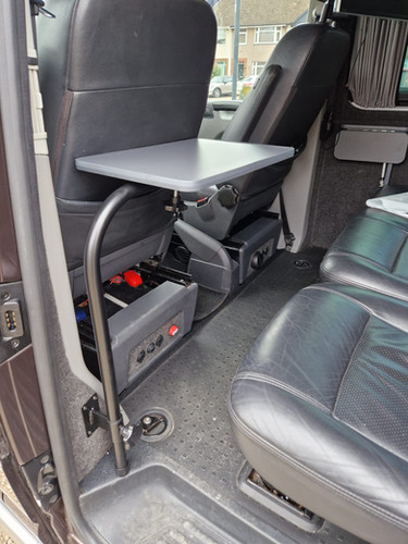 Swing out n folding includes table top | USR DESIGN