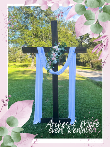 Cross arch | Arches & More Event rentals