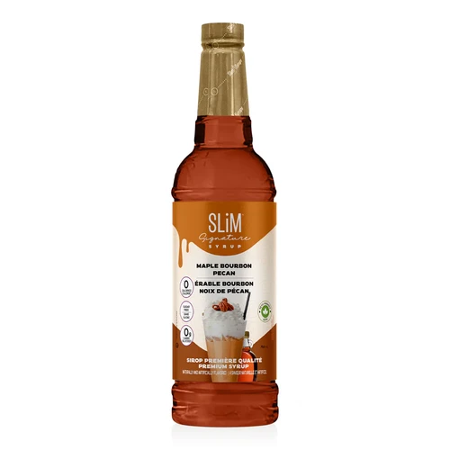 Slim Syrups Flavor Collection Maple Bourbon Pecan Syrup | Coal Country ...