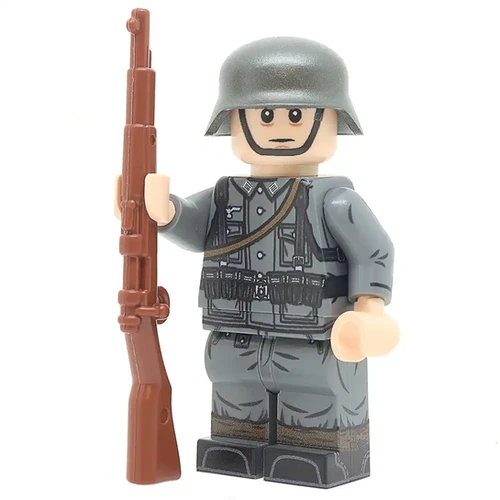 WW2 German Heer Rifleman (mid-late war) Minifigure | United Bricks ...