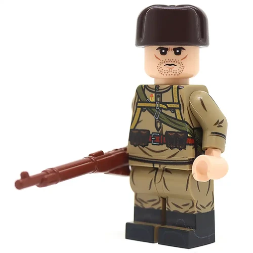 WW2 Soviet Guards Private Minifigure | United Bricks | LEGO Minifigure