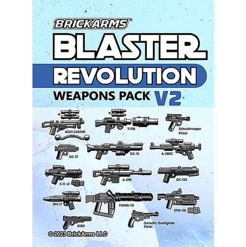 BrickArms Blaster Pack - Revolution V2 | United Bricks | LEGO Minifigure