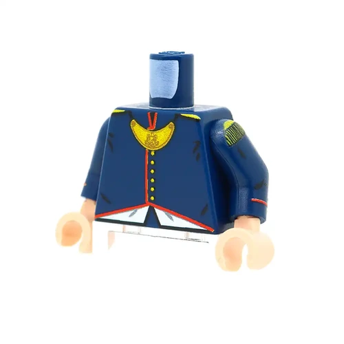 Napoleonic French Line Infantry Field Officer | United Bricks | LEGO ...
