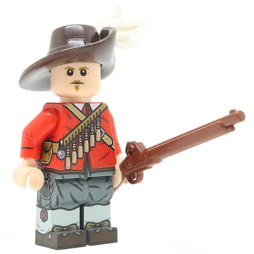 English Civil War Musketeer (Red) Minifigure | United Bricks | LEGO ...