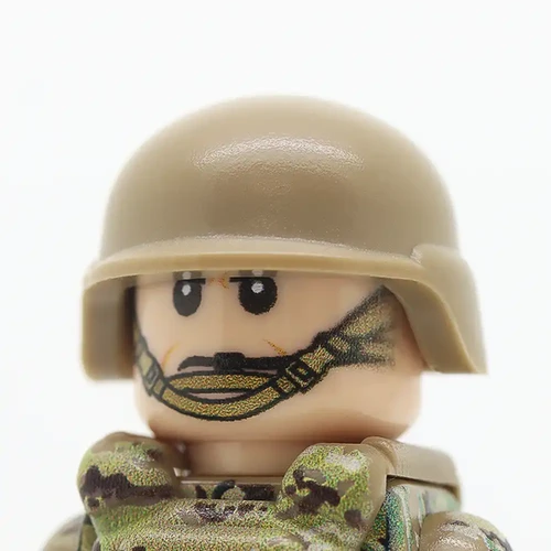BrickArms MCH Helmet | United Bricks | LEGO Minifigure