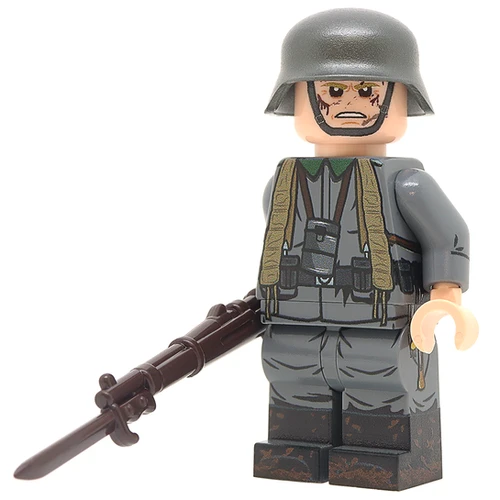 WW1 German Soldier (Assault order) Minifigure | United Bricks | LEGO ...
