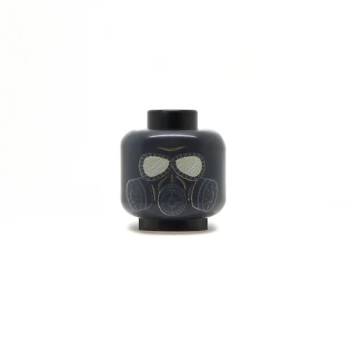 Gas Mask Head | United Bricks | LEGO Minifigure