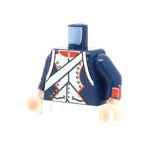 Napoleonic French Fusilier Torso (1805-1807) | United Bricks | LEGO ...