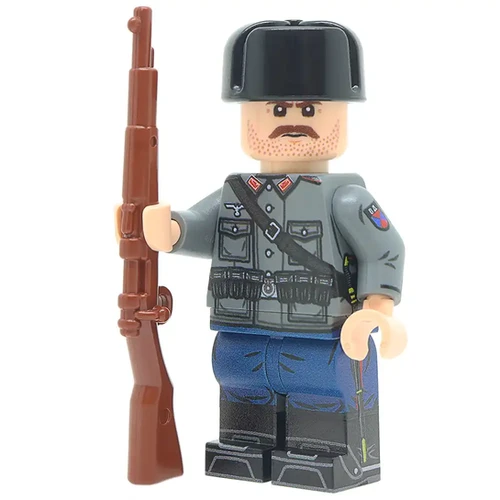 WW2 Cossack (German Service) Minifigure | United Bricks | LEGO Minifigure