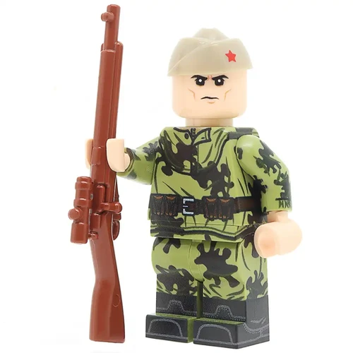 WW2 Soviet Paratrooper Minifigure | United Bricks | LEGO Minifigure
