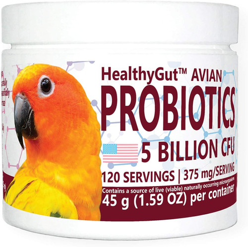HealthyGut Avian Probiotics Dietary Supplement | Fins and Feathers Sa