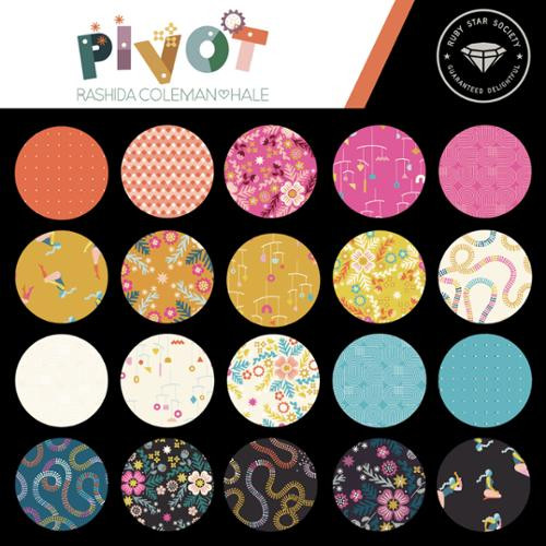 Pivot Precut by Rashida Coleman Hale,Ruby Star, MODA | OhSewSally!