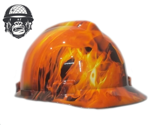 Flames MSA Cap | Cool Hard Hats