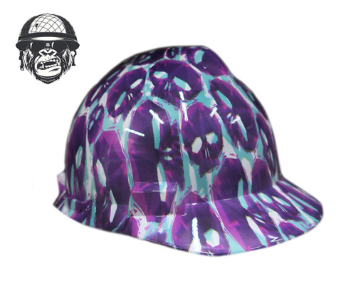 Purple Punisher MSA Cap | Cool Hard Hats