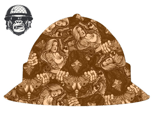 Gangsta Orange Pro Choice Wide | Cool Hard Hats