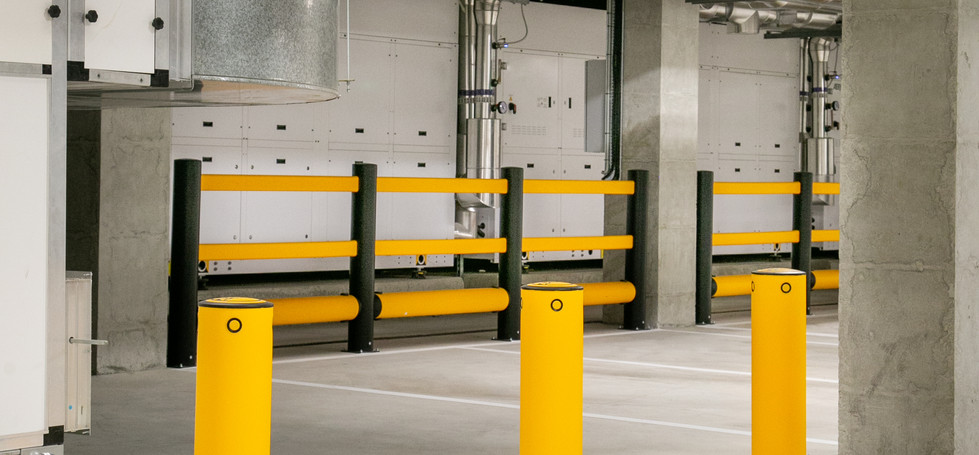 Walkways and bollard protection