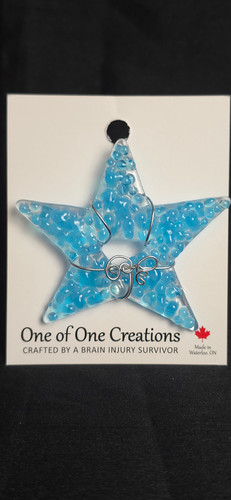 Aqua Blue Star | Lindsay's Loving Light