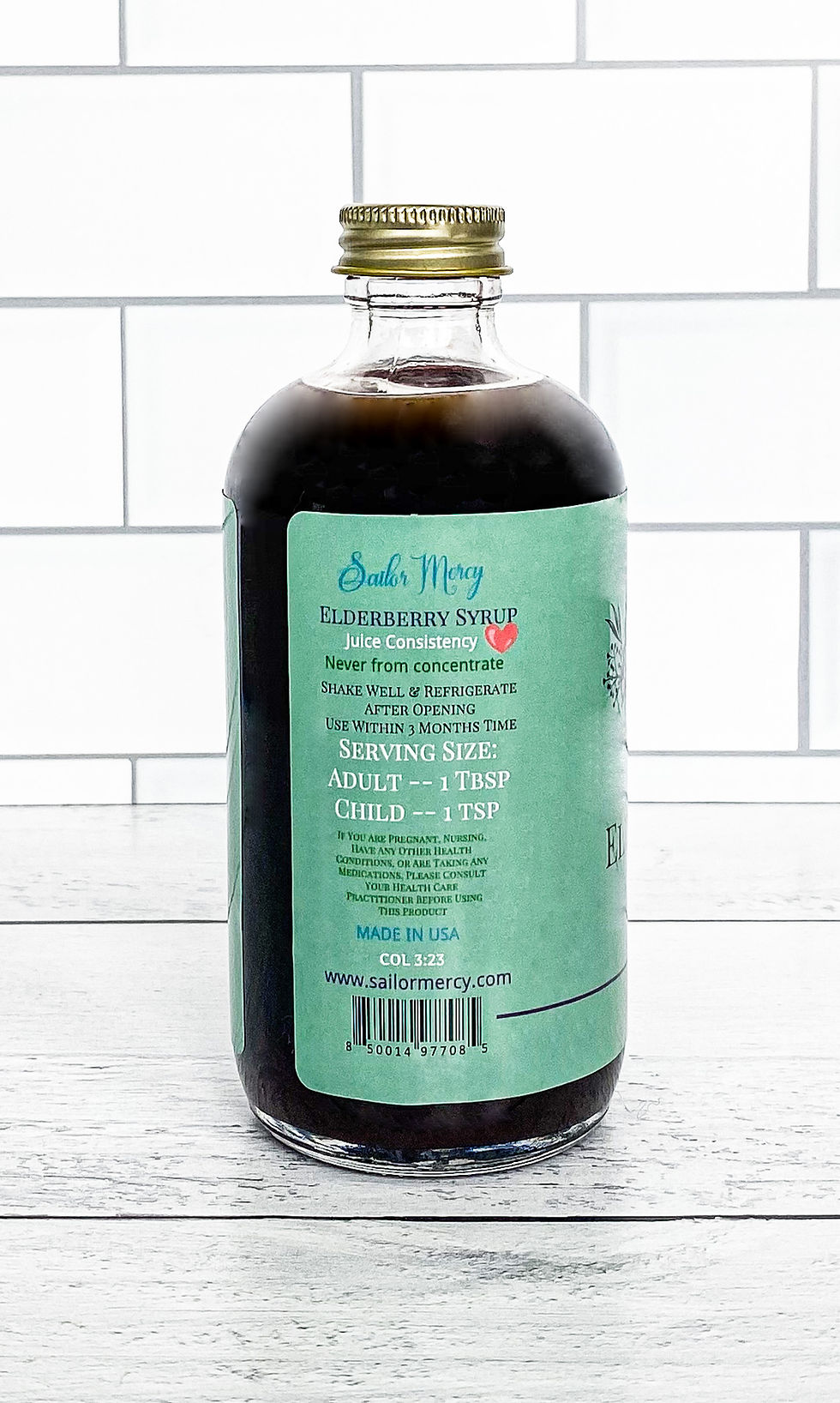 Elderberry Syrup | Sailor Mercy