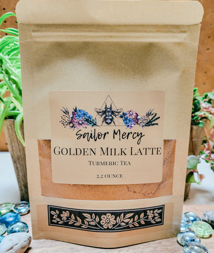 Golden Milk Latte | Sailor Mercy