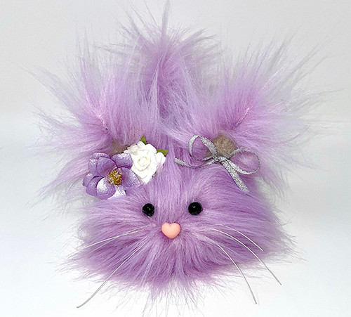 Purple Kitty Poof | BellaFuzzies
