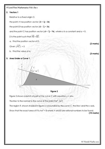 A Level Pure Mathematics (Edexcel) Volume 1 | MoodyMaths