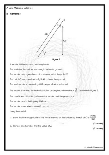 A Level Mechanics (Edexcel) Volume 1 | MoodyMaths