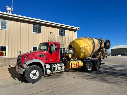1-2018 Mack GU713 Mixer Truck with 11yd Beck Mixer | welshequipment