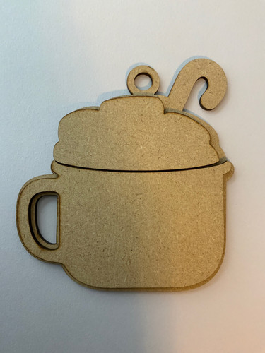 Cocoa Mug Ornament | Deb Paints Whimsy