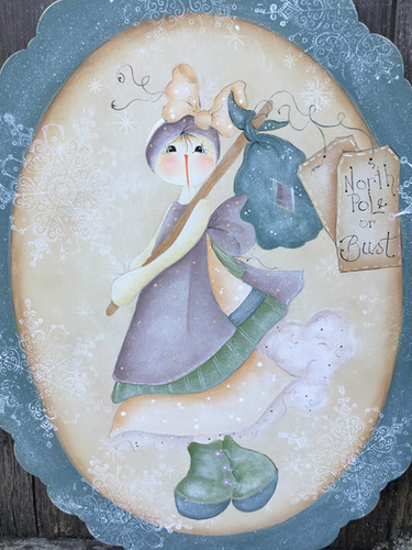 North Pole or Bust | Deb Paints Whimsy