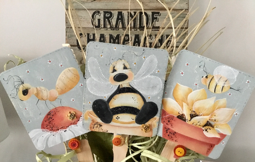 Bugaboos and Flowers Too | Deb Paints Whimsy