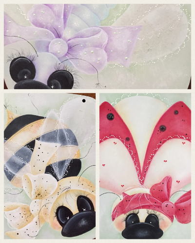 Bugaboos, Ladybug, Dragonfly and Bumble Bee | Deb Paints Whimsy