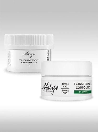 Mary's Medicinals | Relief Transdermal Compound | 1:1 Cbd:Thc | Family ...