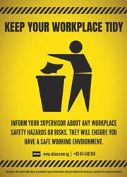 ARC KEEP YOUR WORKPLACE TIDY Poster | ARC GROUP ASIA